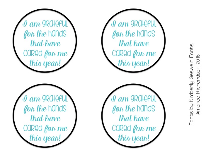 Teacher Appreciation Gift FREEBIE - Mrs. Richardson's Class