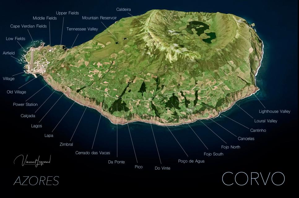 WP news from the hotspot: Corvo 2013 and beyond...: Corvo Maps