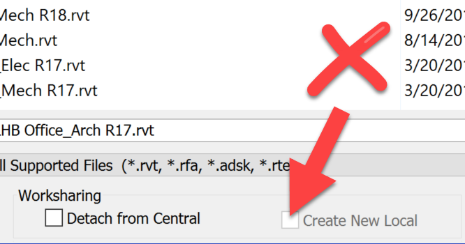 BIM Chapters: Create a New Local File Daily