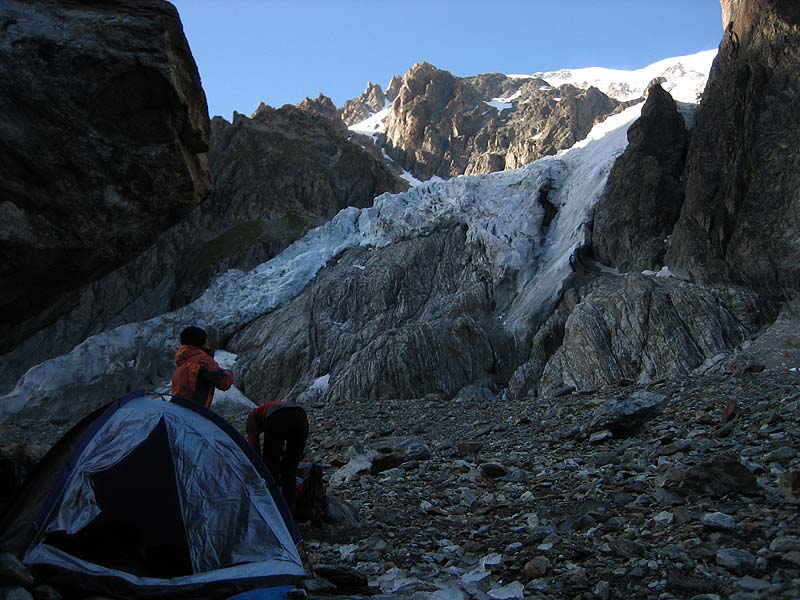 RobyUltra: Punta Baretti (4006 mt) Monte Brouillard (4068 mt) 11-07-2009