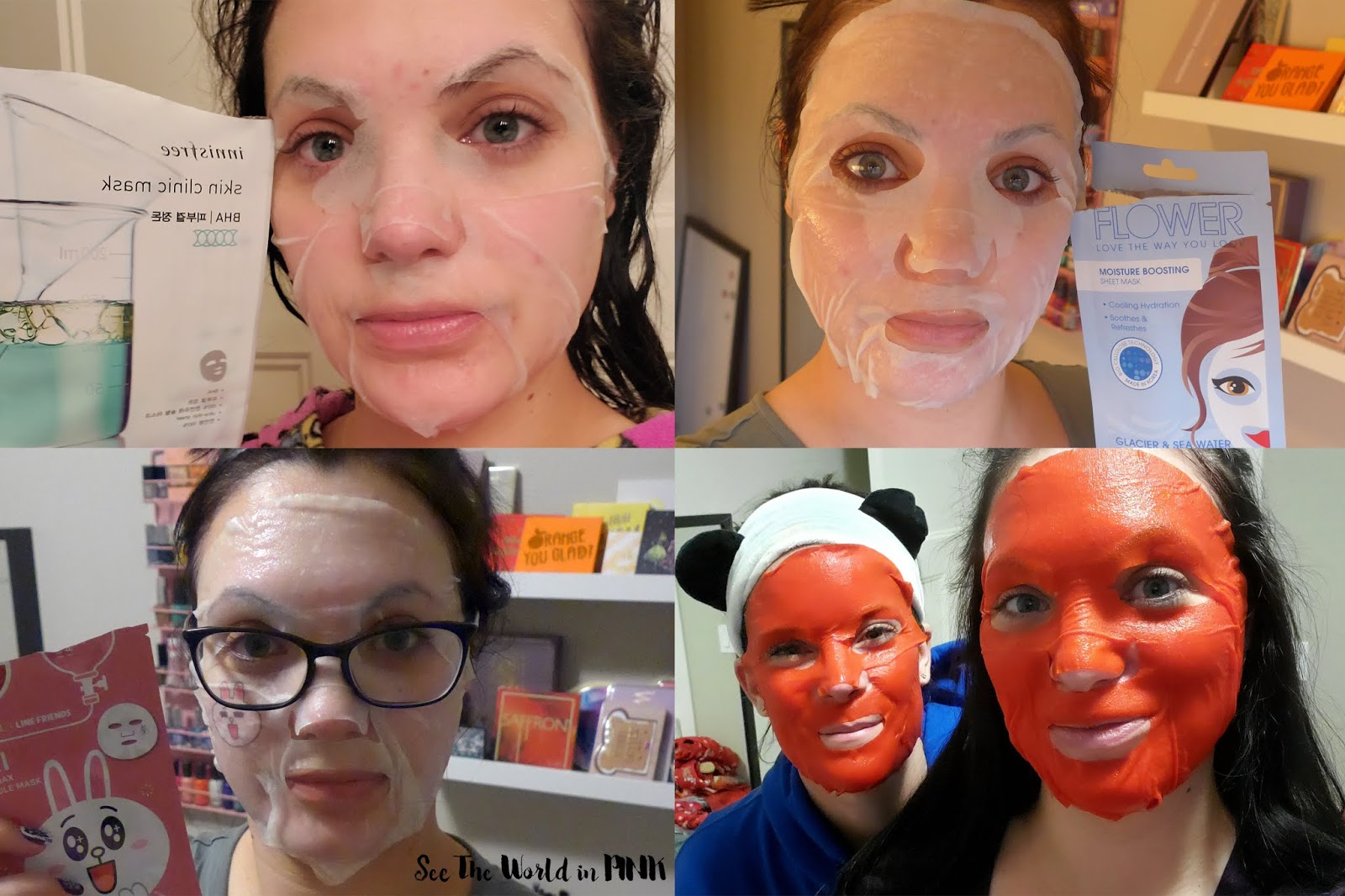 Masking - Last 50 Days Of My #100DaysofSheetMasks | See the World in PINK
