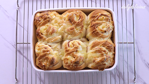 dailydelicious: HAM & CHEESE BUNS