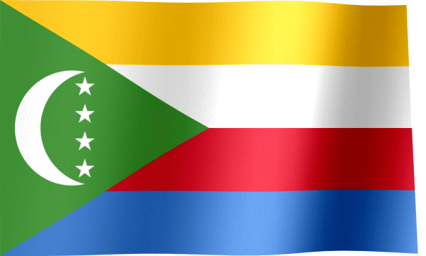 Comoros Flag GIF | All Waving Flags