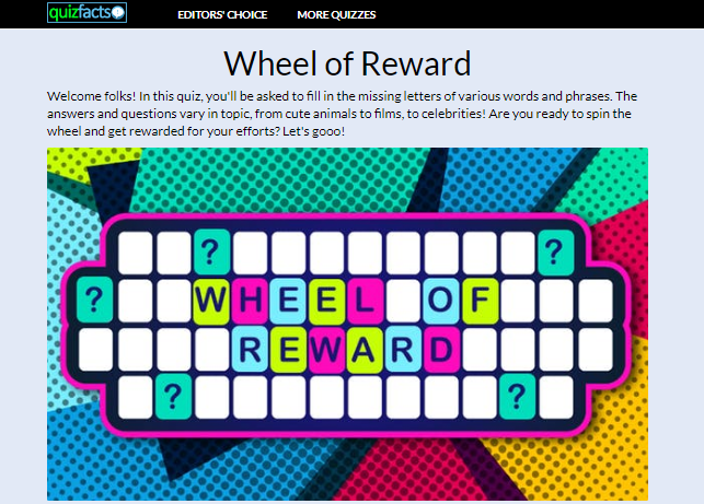 Quiz Facts Wheel Of Reward Answers quiz-facts-wheel-of-reward-answers
