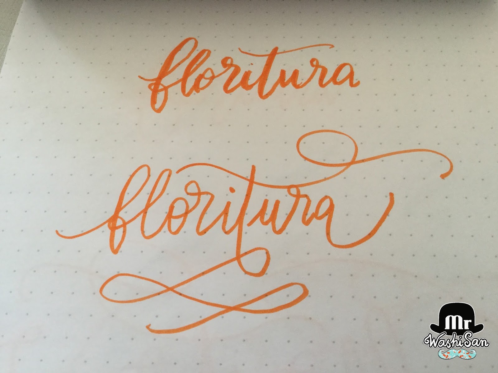 Mr WashiSan: 10 consejos para decorar con florituras tu lettering