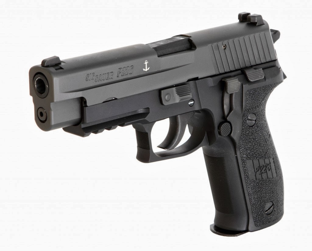 Hand Guns: Sig sauer P226, P228 (m11), P229