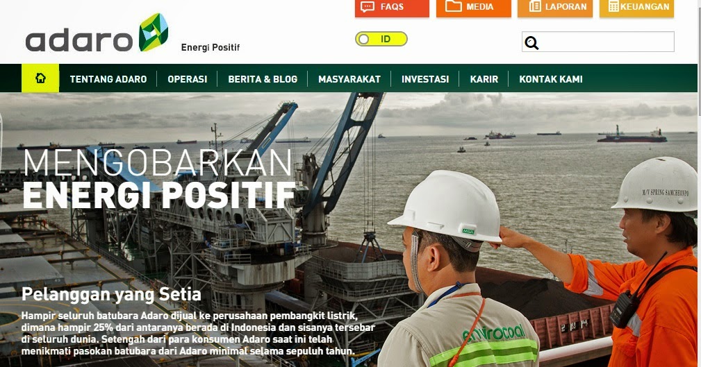 Loker PT Adaro Energy Tbk Terbaru | Loker Surakarta
