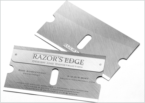 MFS-The Many Faces of Art and Design: 10 INNOVATIVE BUSINESS CARDS