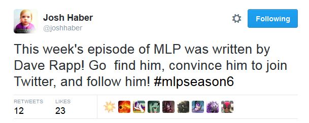 Equestria Daily - MLP Stuff!: Flutter Brutter Writer Revealed - Dave Rapp