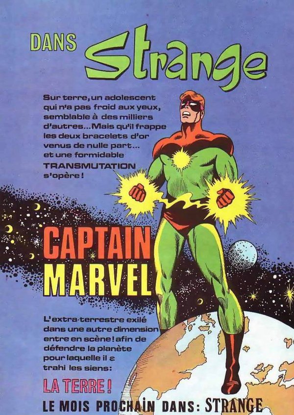 comic bits online: Marvel Comics Cover -ala France!