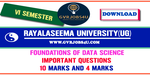 Foundations Of Data Science Important Questions III BSc MPCS MSCS 10 foundations-of-data-science-important-questions-iii-bsc-mpcs-mscs-10
