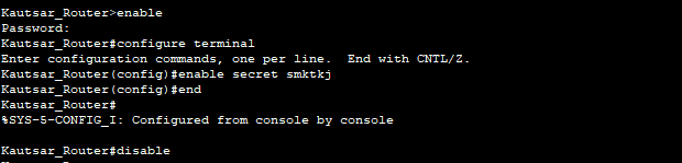 Cara membuat Password di user exec mode dan privilage exec mode cisco ...