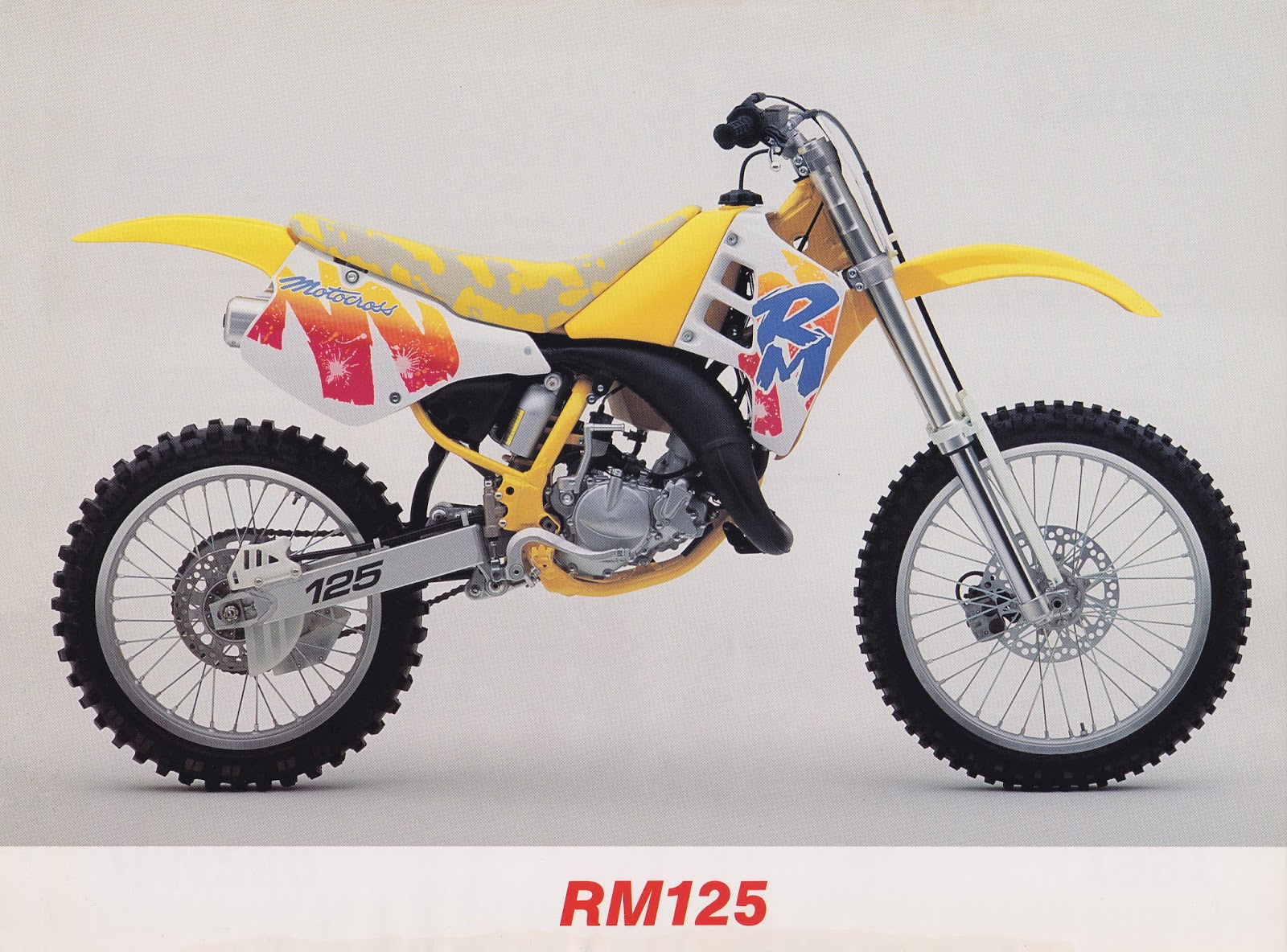 Racing Cafè: Vintage Brochures: Suzuki RM 125 1991