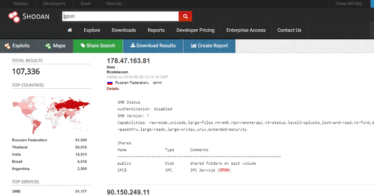 A Simple Tool Released to Protect Dasan GPON Routers from Remote Hacking