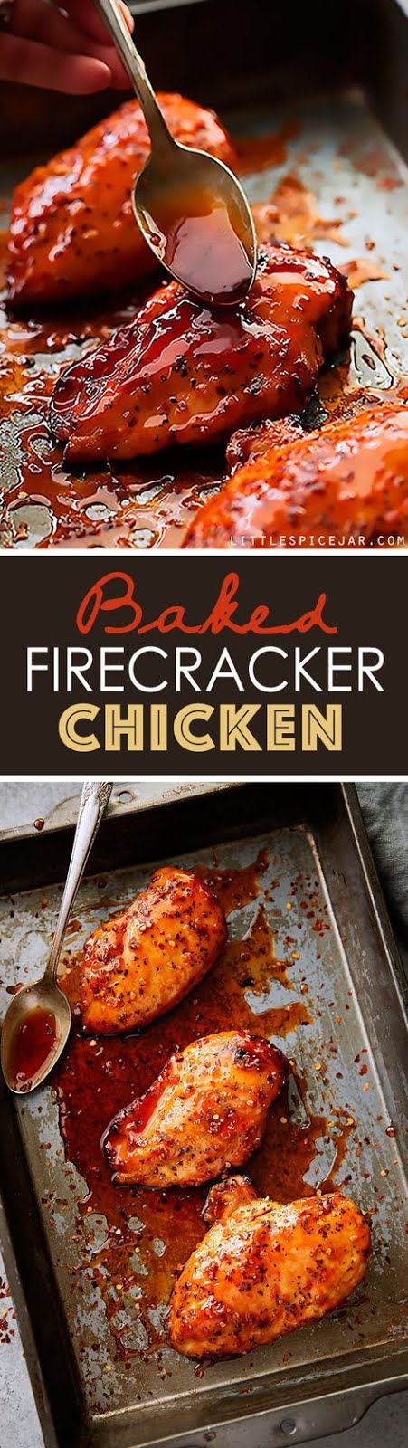 BAKED FIRECRACKER CHICKEN