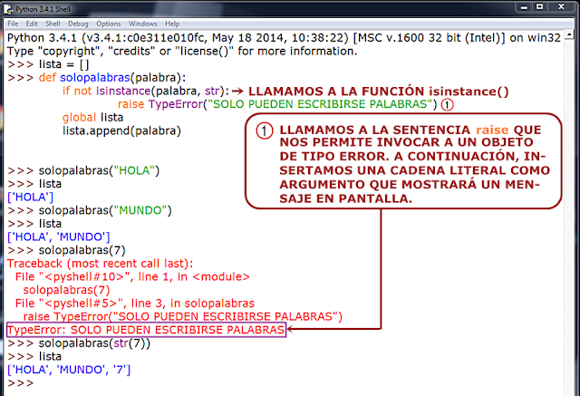 APRENDER A PROGRAMAR CON PYTHON: TRATAMIENTO DE EXCEPCIONES