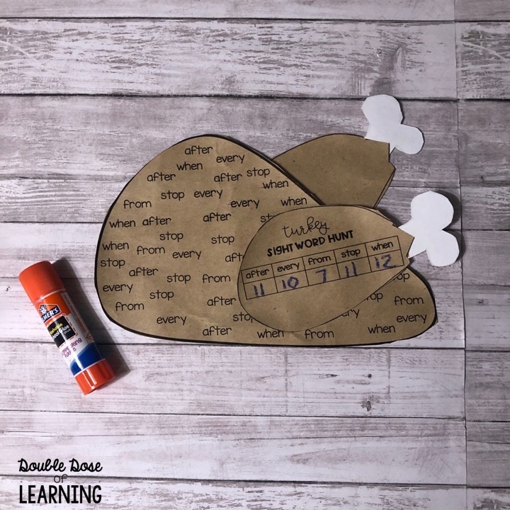 Thanksgiving Math & ELA crafts for 1st and 2nd grade - Double Dose of ...