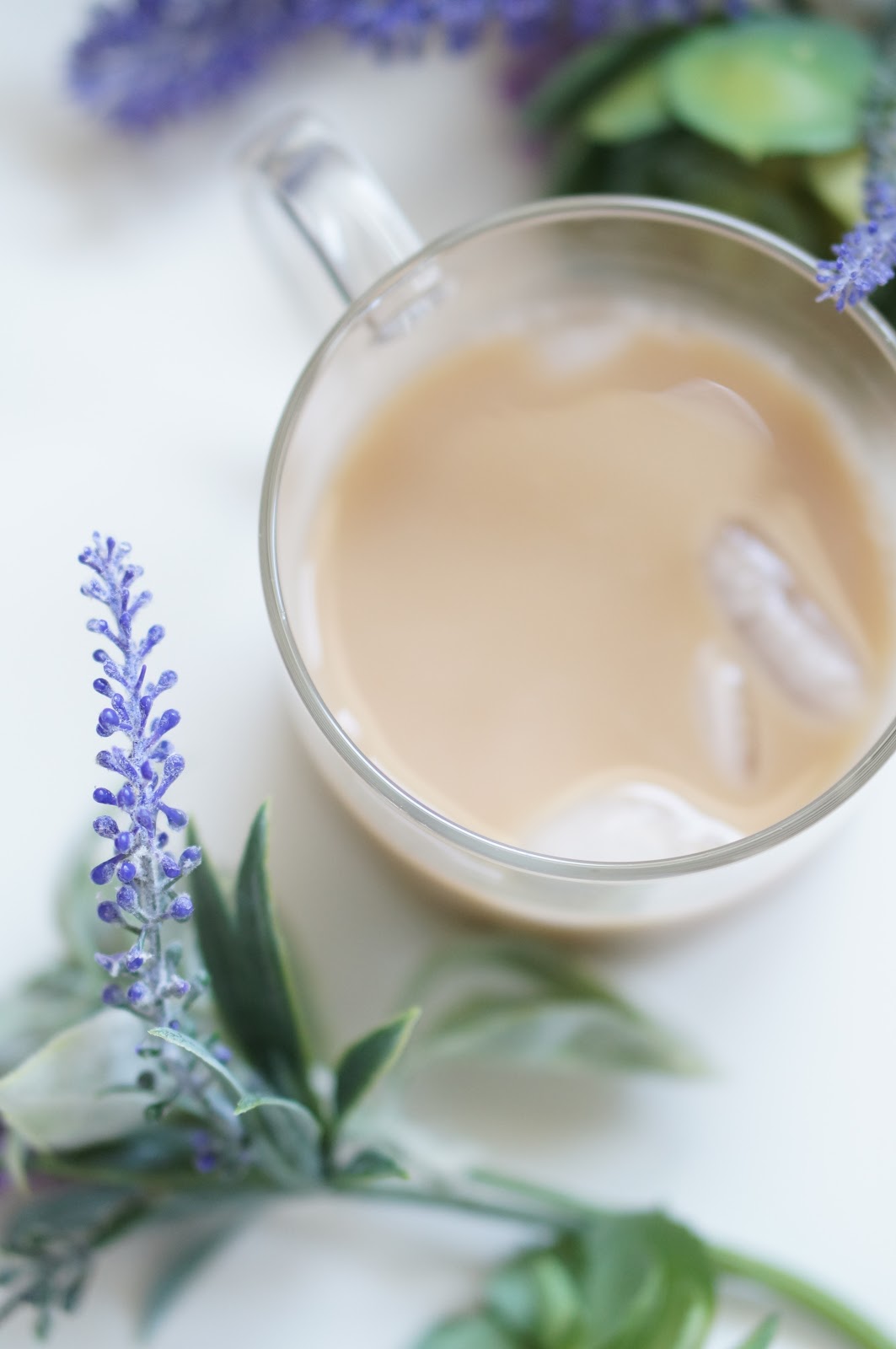 REBECCA EATS | ICED LAVENDER CHAI LATTE AT HOME - Rebecca Lately