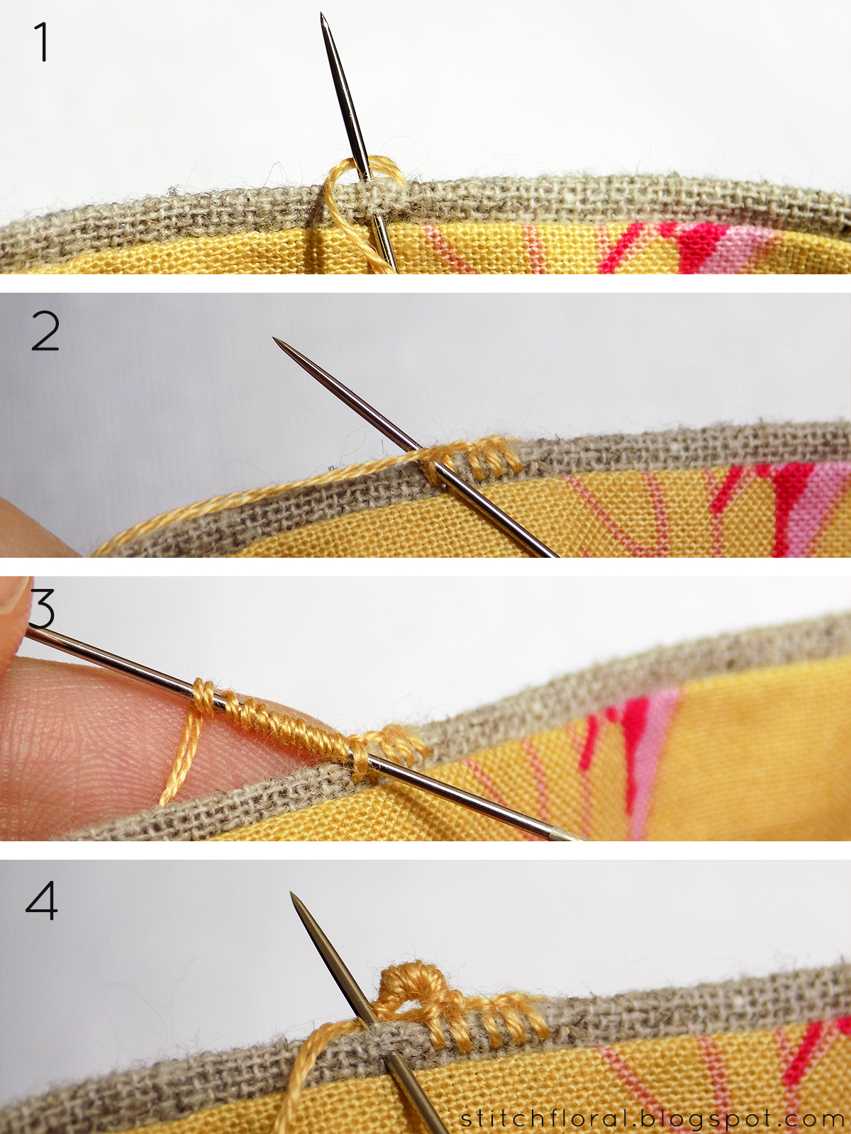 Buttonhole Stitch Tutorial