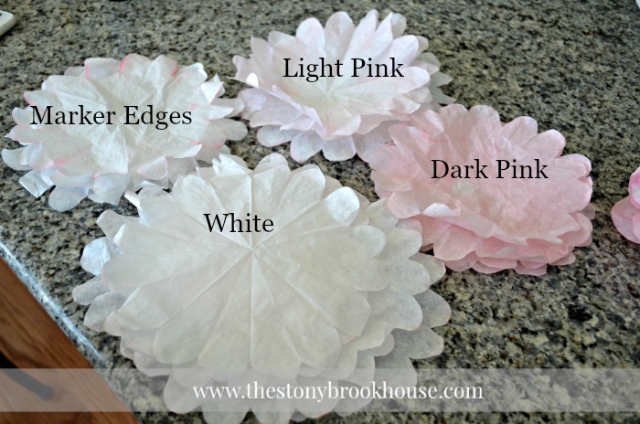 How To Make Coffee Filter Peonies {Super Easy!} | The Stonybrook House