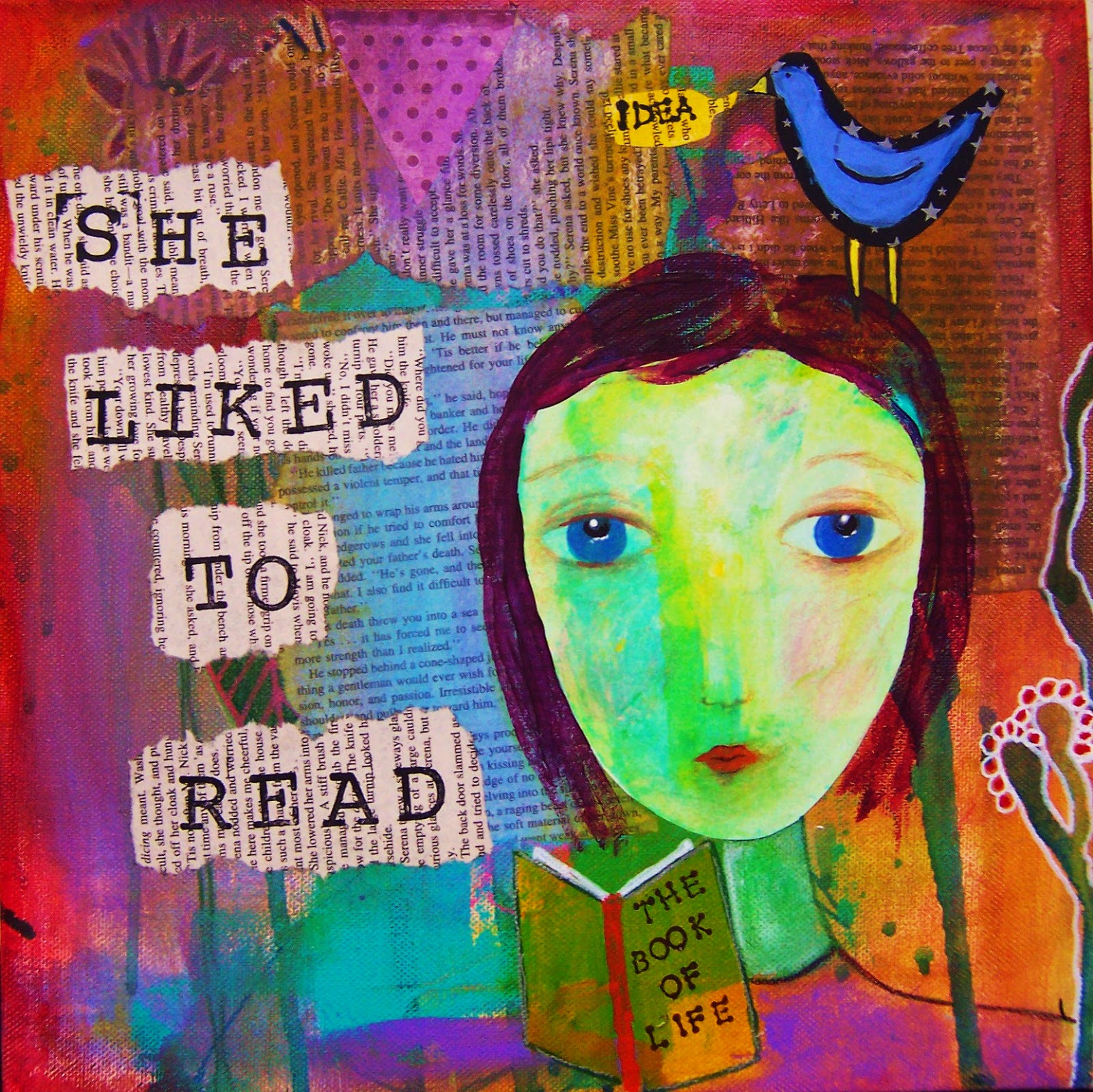 Greene Earth Originals: A new free mixed media tutorial for you!