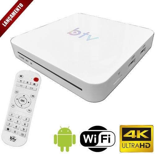 RECEPTOR BTV BX 10 SEM ANTENAS 16GB ANDROID - Lançamento Btv