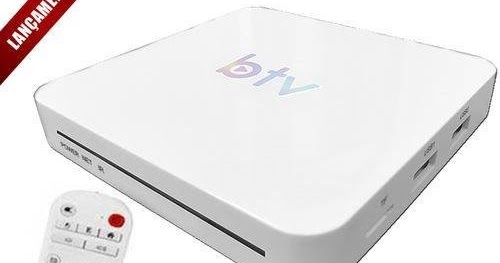 RECEPTOR BTV BX 10 SEM ANTENAS 16GB ANDROID - Lançamento Btv