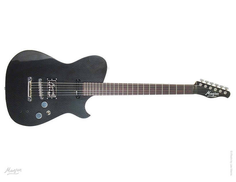 MUSE : Manson CARBON - Guitar Made for Matthew Bellamy