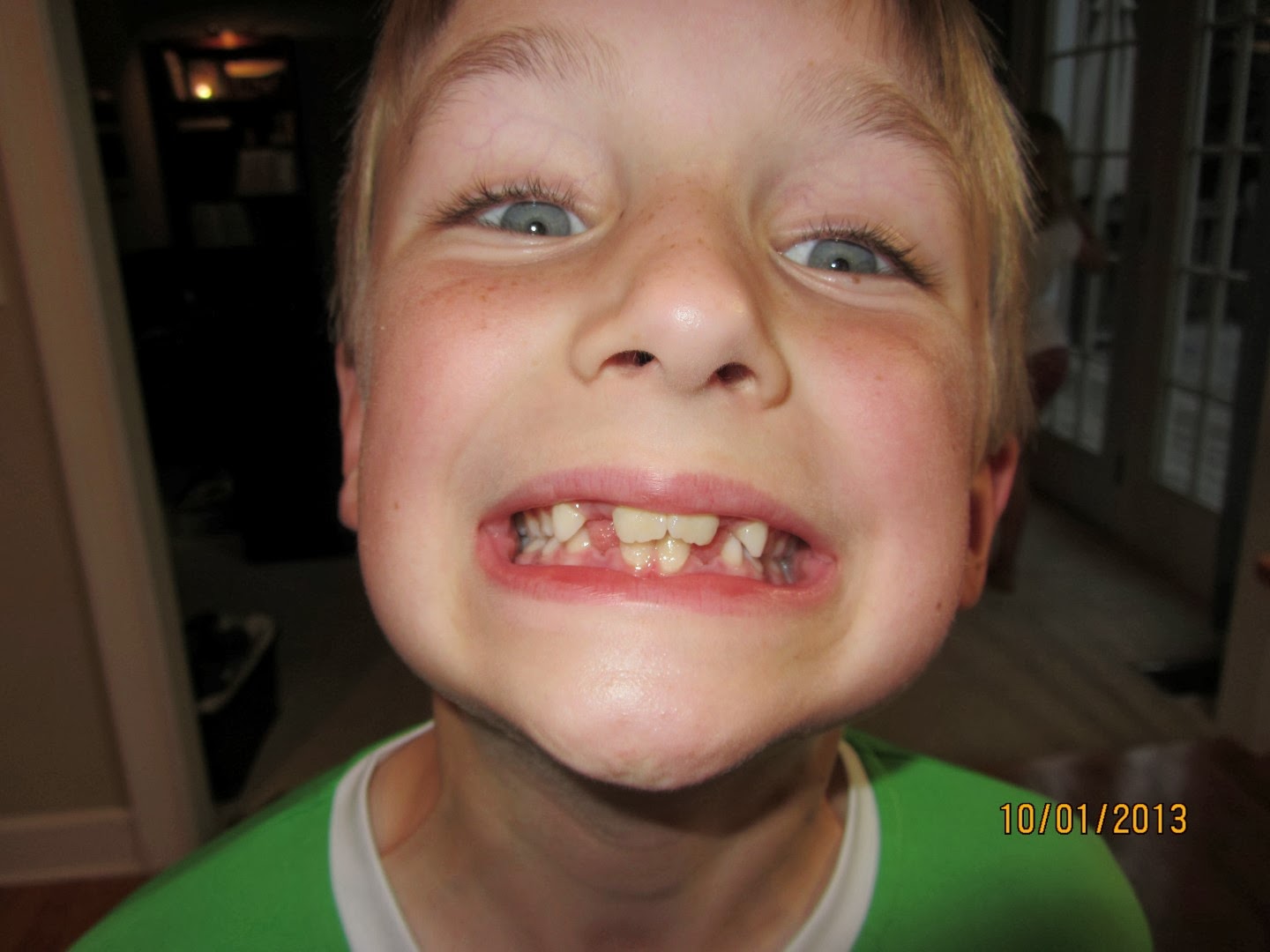 Untangling Life: Tuesday Totals and a Two Tooth-less Smile