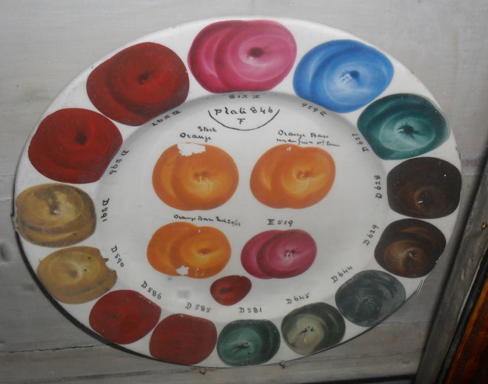 Antiques And Teacups: Tuesday Cuppa Tea, Pottery Paint Salesman Samples