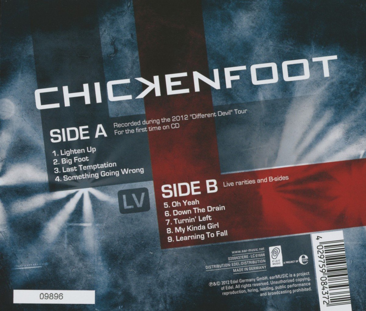 Classic Rock Covers Database: Chickenfoot - LV (2012)
