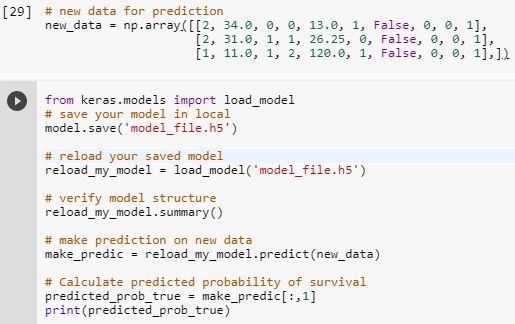 Understanding the keras workflow with Google Colaboratory