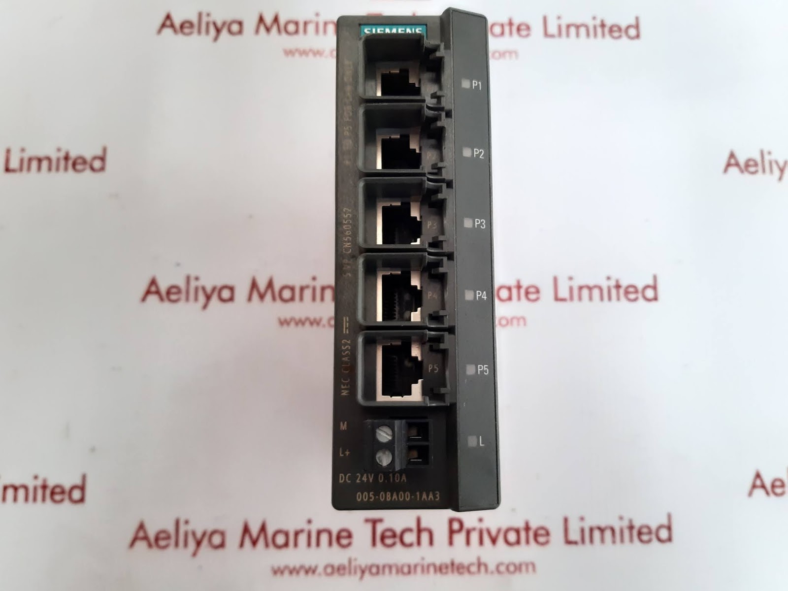 SIEMENS SCALANCE X005 SIMATIC NET INDUSTRIAL ETHERNET SWITCH 6GK5005-0BA00-1AA3 - Aeliya Marine