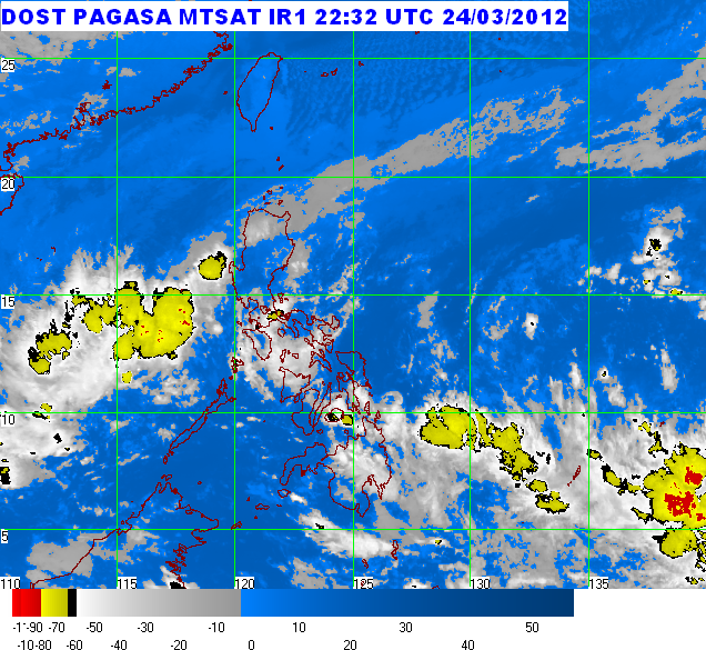 Weather Forecast Philippines Today 03 25 12 AM Weather Forecast Philippines Today 03 25 12 AM