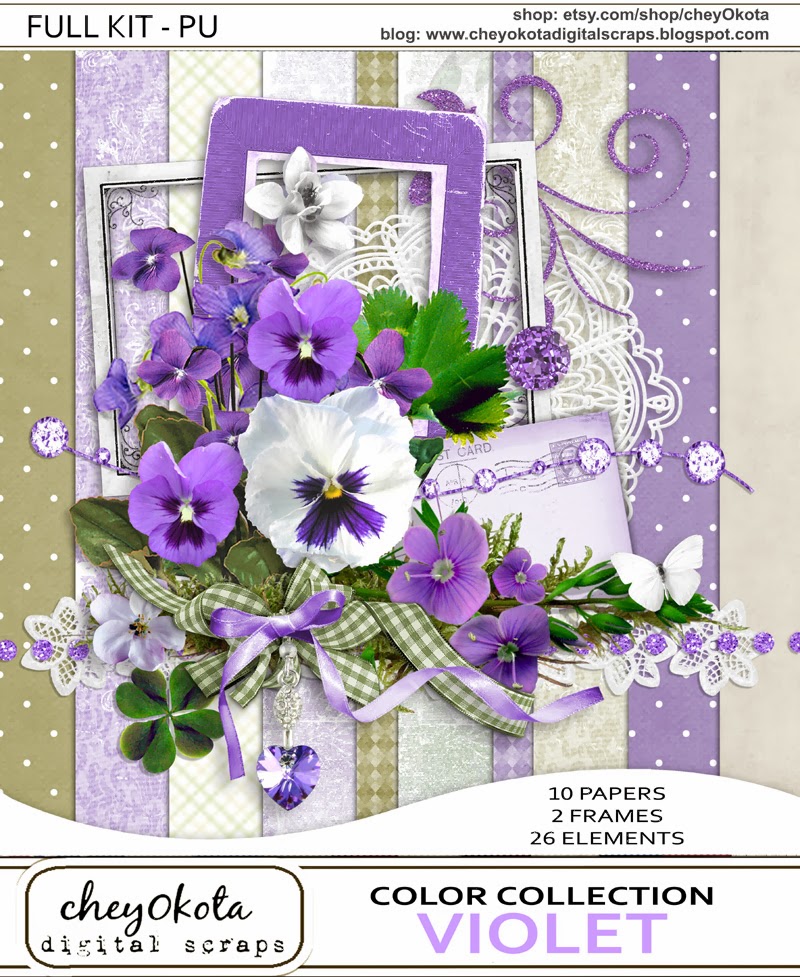 cheyOkota digital scraps: Winter Chill Freebie Cluster