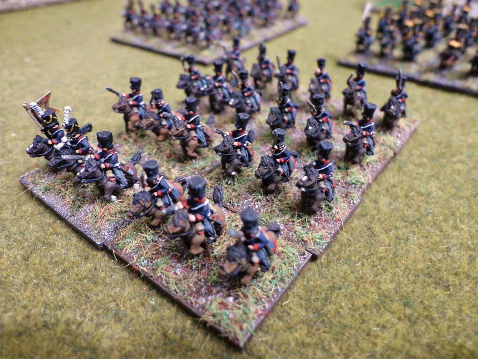 10/ 12mm WW2 and 6mm Napoleonic gaming: Adler 6mm Prussian army - cavalry