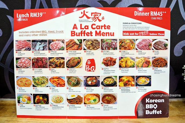 CHASING FOOD DREAMS: All You Can Eat Korean BBQ Buffet @ Hwa Ga