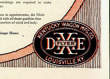 American Auto Emblems: DIXIE FLYER