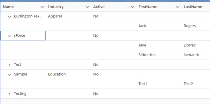 Infallibletechie Lightning Tree Grid With Filter In Lwc In Salesforce