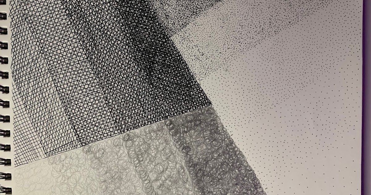 (#12) VALUE AND MARK-MAKING : CROSS HATCHING, STIPPLING AND SCUMBLING