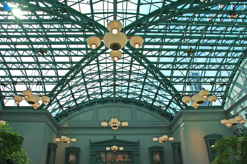 Chicago - Architecture & Cityscape: Harold Washington Library - Atrium