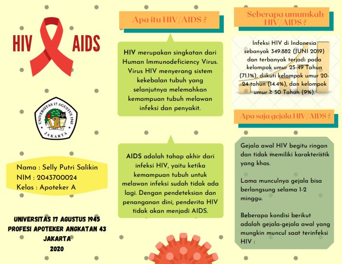 Contoh Leaflet HIV/AIDS