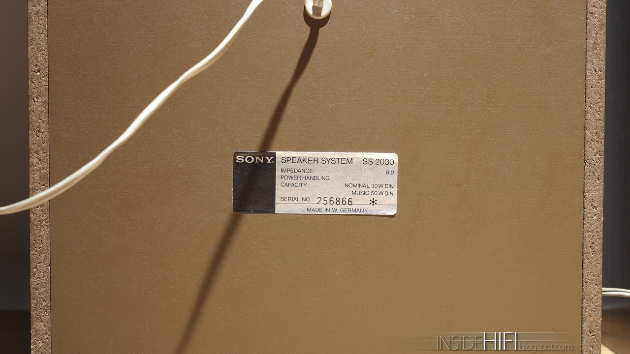 Inside Hi-Fi: Sony SS-2030