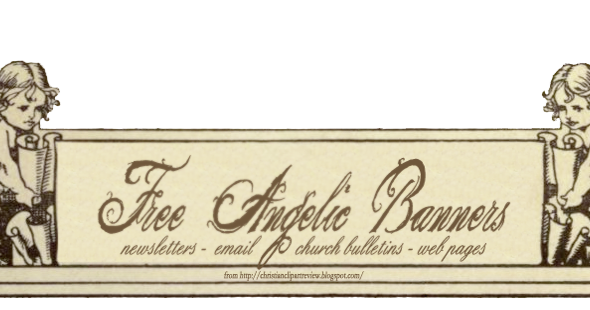 Classic Angelic Banners | Christian Clip Art Review