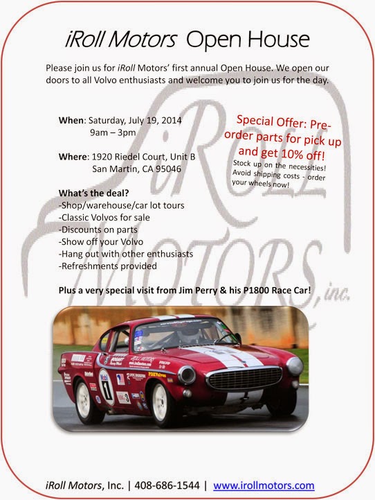 The iRoll Times - iRoll Motors Inc. Classic and Vintage Volvo Everything