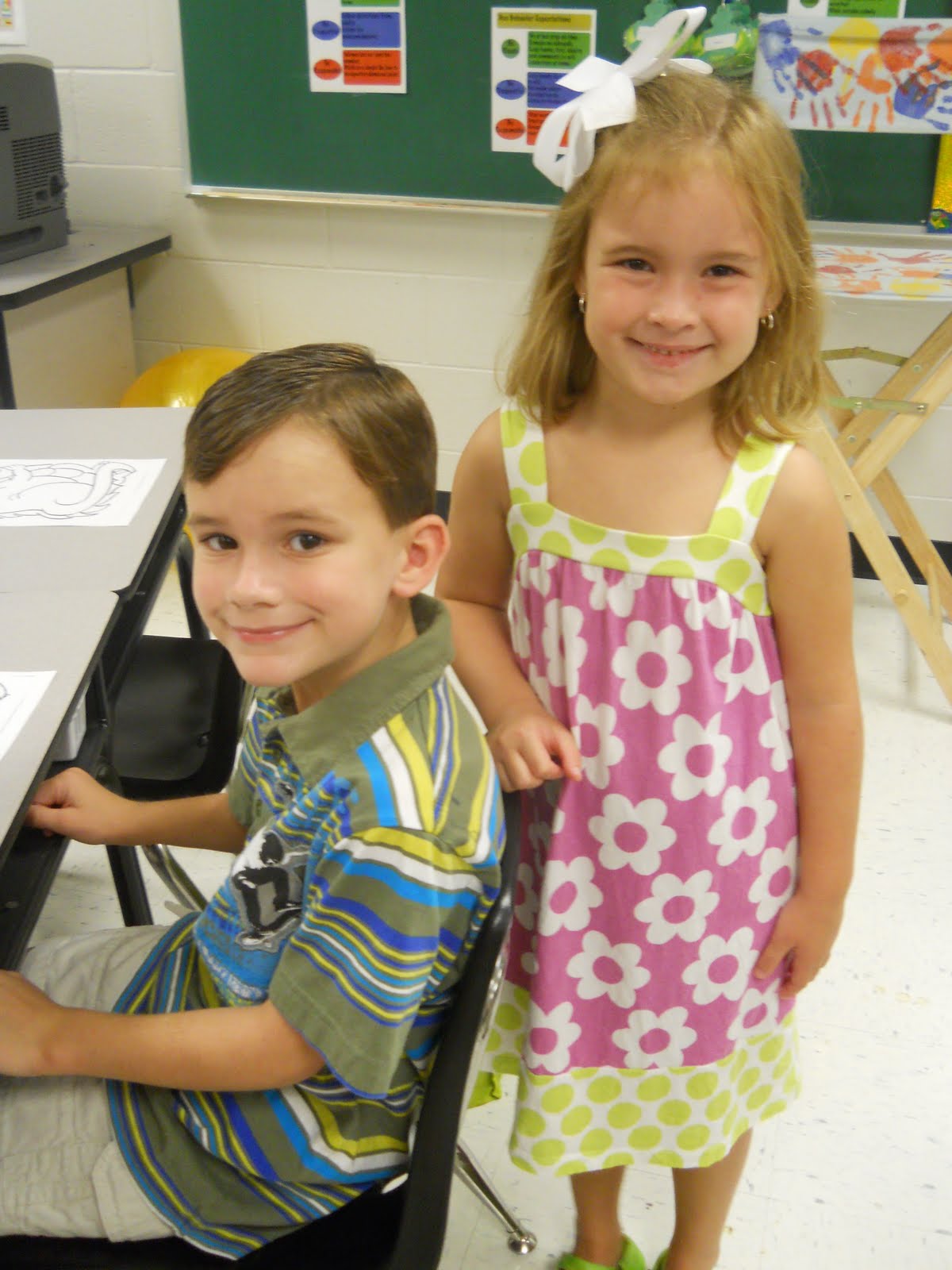 Third Time's A Charm: back to school.....3rd grade and KINDERGARTEN