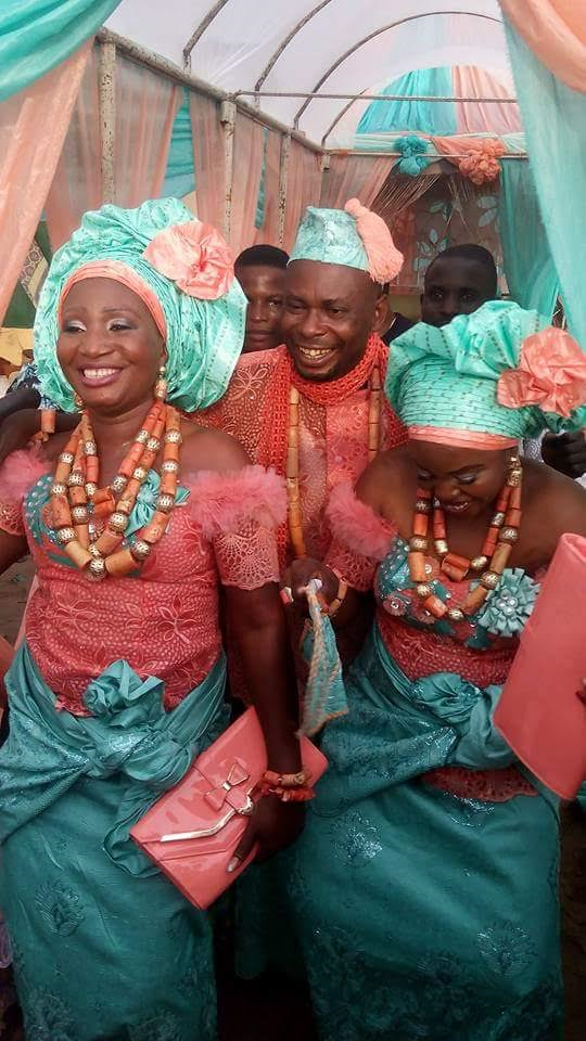 Photos: Wedding guest shares more photos of Isoko man who married two ...