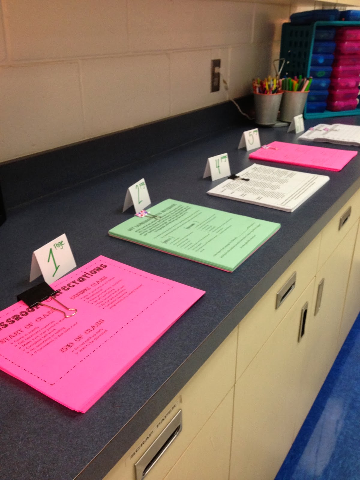 Oh Happy Day: Interactive notebook set up