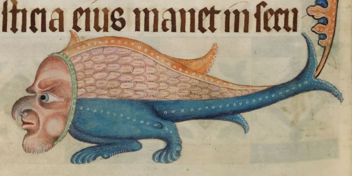 Groteskology: The Grotesques of the Luttrell Psalter
