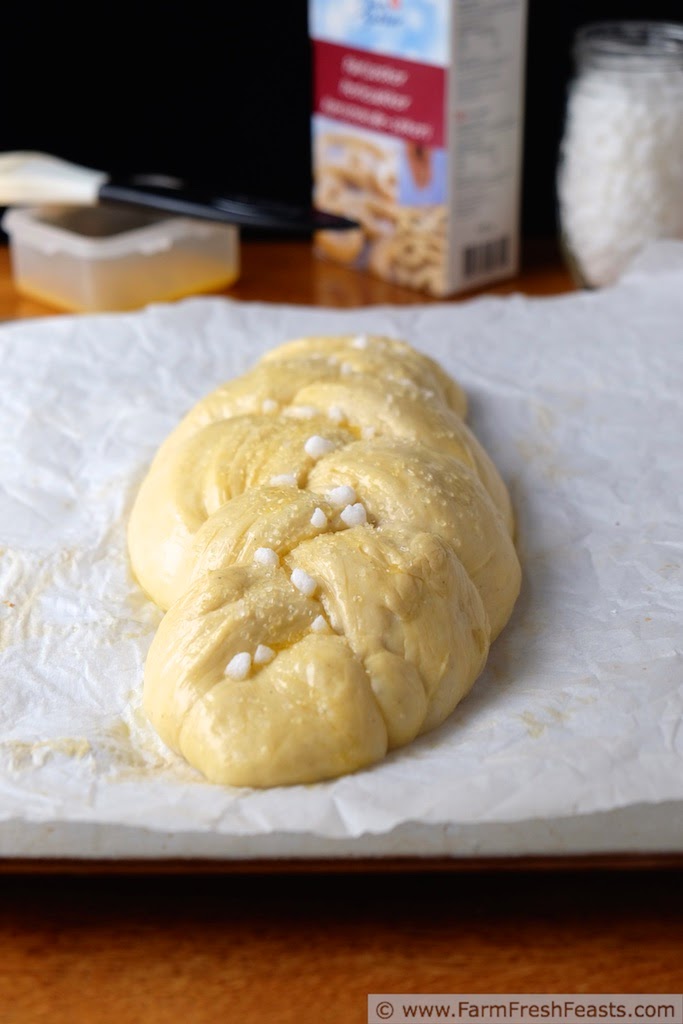 Farm Fresh Feasts: Finnish Pulla {Cardamom Coffee Braid}